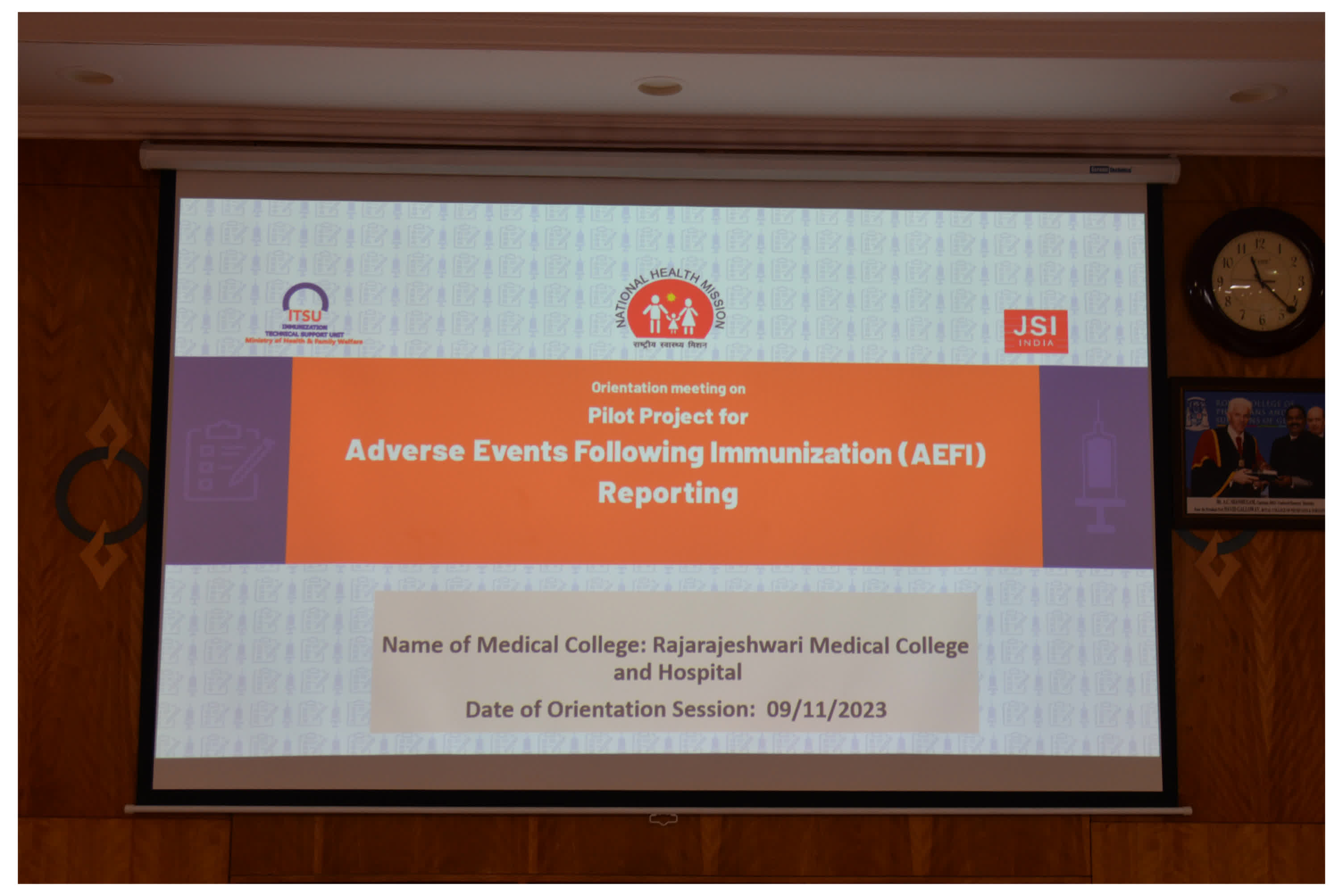 AEFI- Adverse Events Following Immunization Reporting – 2023 | RRMCH ...